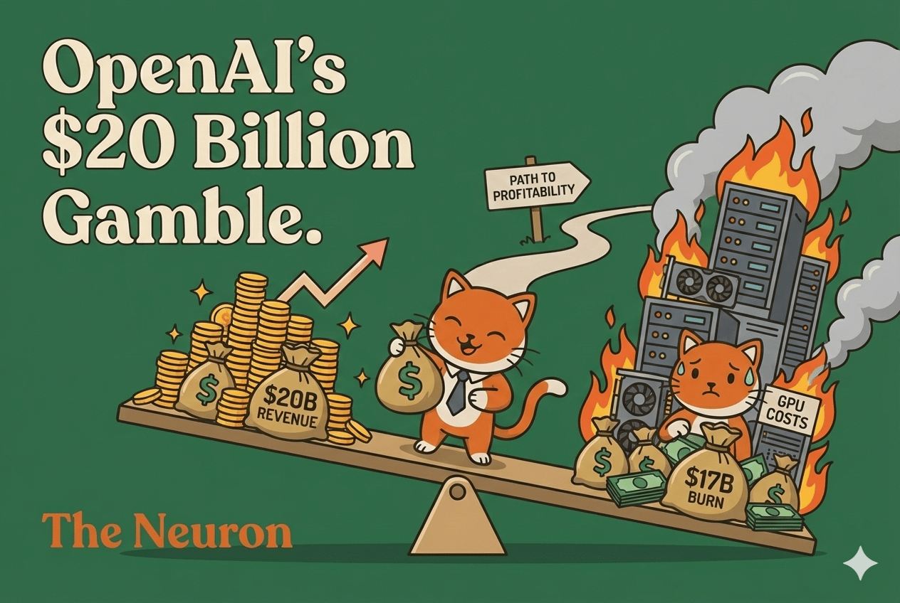 OpenAI Hits $20B in Revenue (With A $17B Problem)…